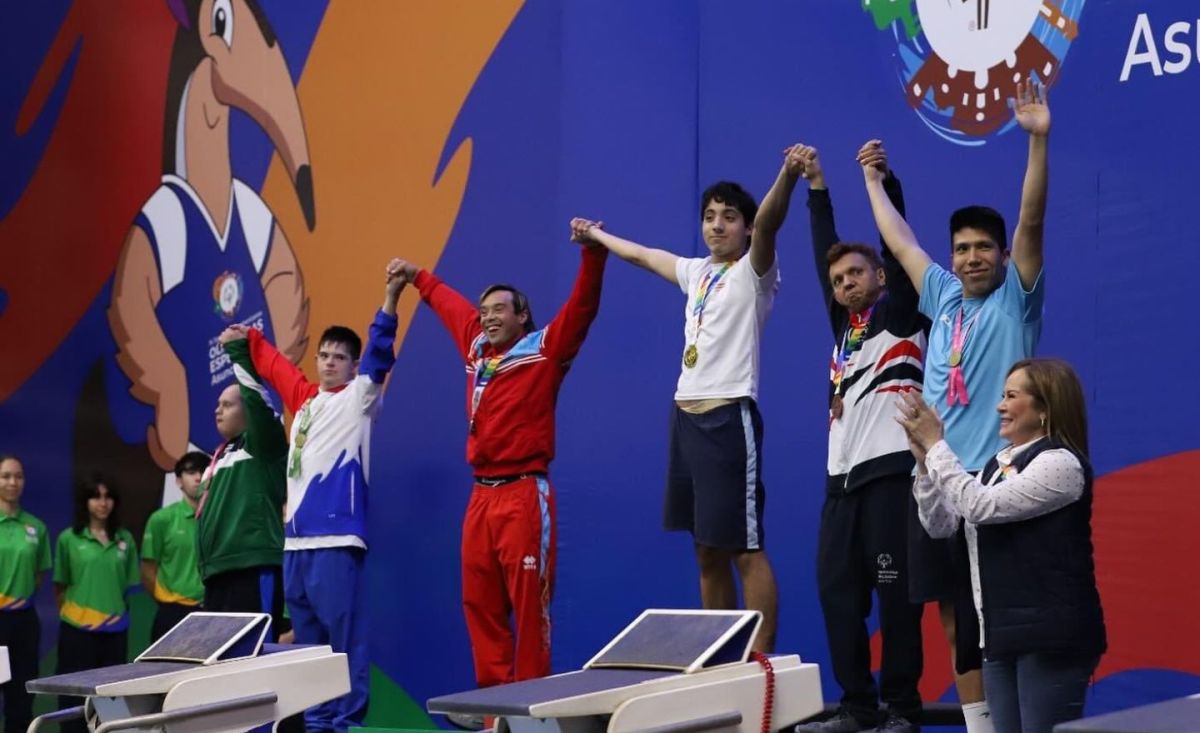 Otra medalla de oro para el atletismo en las olimpiadas especiales ...