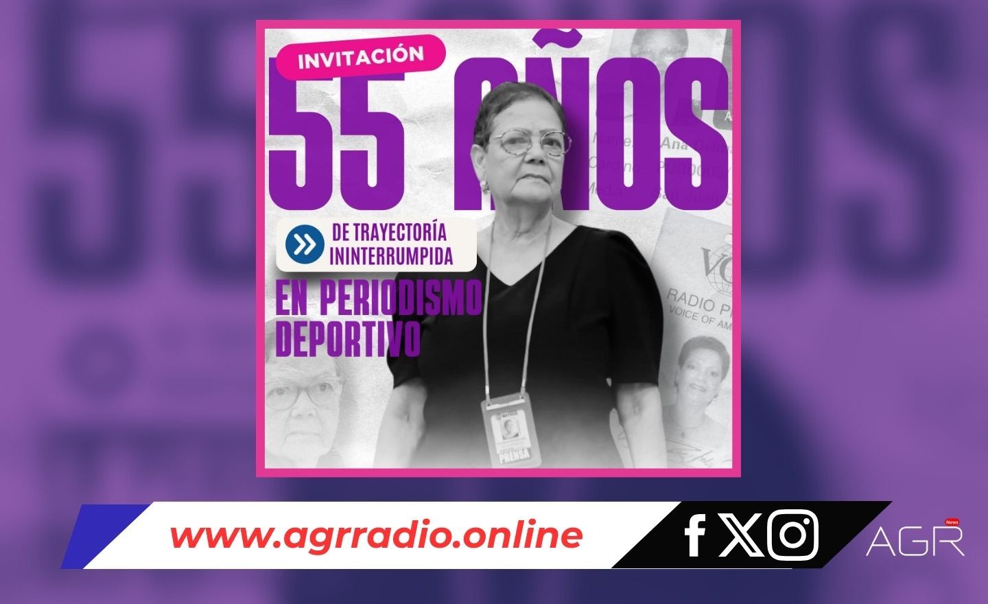 Primera mujer formalmente en el periodismo deportivo en Puerto Rico – AGR Radio